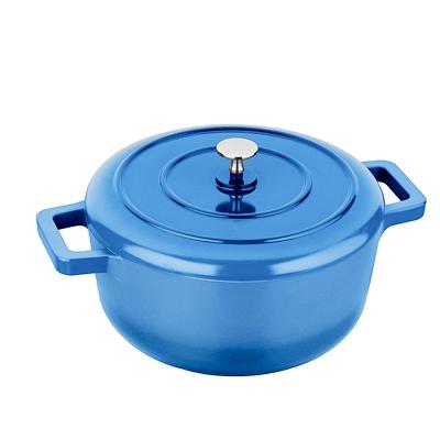 China TMAI Sustainable 26cm Die Cast Cooking En Non Stick Dutch Oven Aluminum Casserole Dish Set for sale