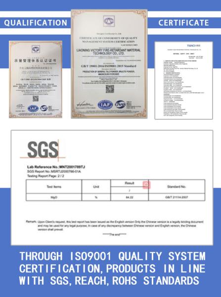 Quality Magnesium Hydroxide Mg(oh)2 Reach Certificate for sale