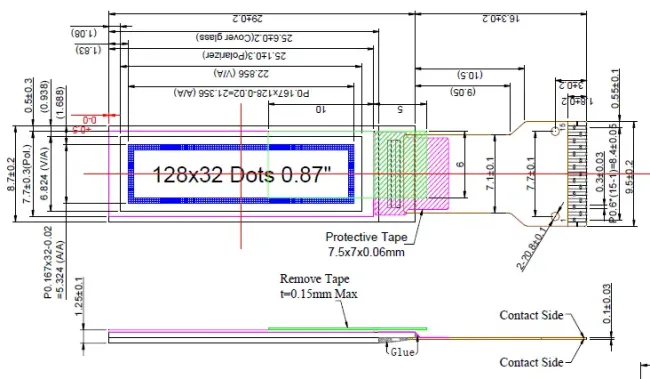 0.87'' OLED Display 2