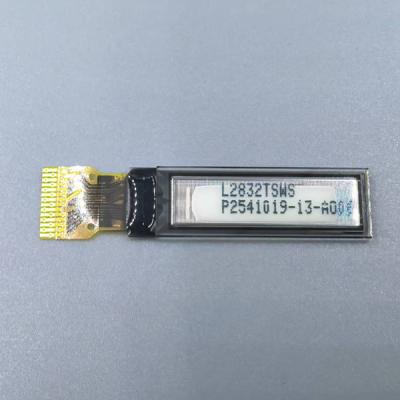 China 0.87 Inch Monochrome OLED Display Industrial Grade 14 Pin IIC 128x32 SSD1312 for sale