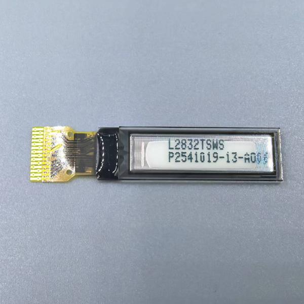 Quality 0.87 Inch Monochrome OLED Display Industrial Grade 14 Pin IIC 128x32 SSD1312 for sale