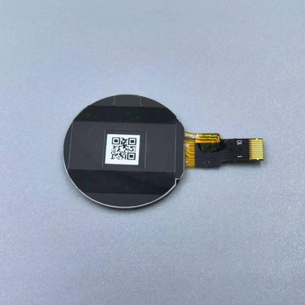 Quality 0.99 Inch Circular TFT Module 550cd/㎡ GC9107 SPI 128RGBx115 TFT Screen Display for sale
