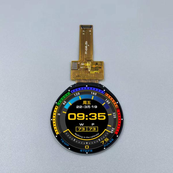 Quality 1.45 Inch Circular TFT Display 412x412 Pixels 24 PINS 450cd/㎡ for sale
