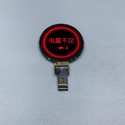 China 0.99 Inch Circular TFT Module 550cd/㎡ GC9107 SPI 128RGBx115 TFT Screen Display for sale