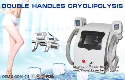 China Portable Cryolipolysis Slimming Machine With Double Handles for sale
