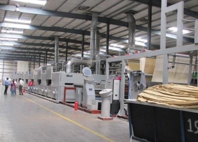 China Horizontal Rail Stenter Finishing Machine Energy Saving 400mm Padder Roller Dia for sale