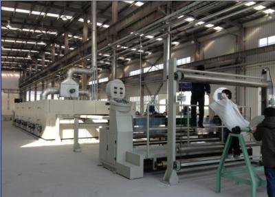 China Simple Operation Cloth Finishing Machines , Inverter Controlled Heat Setting Stenter for sale