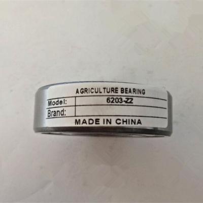 Cina Cuscinetti a sfera profondi 6203 della scanalatura dell'acciaio al cromo di spazio C2 con a basso rumore in vendita