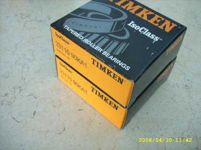 Cina TIMKEN C0 aprono i singoli cuscinetti dell'acciaio al cromo del cuscinetto a rulli di fila 33110 90KA1 in vendita