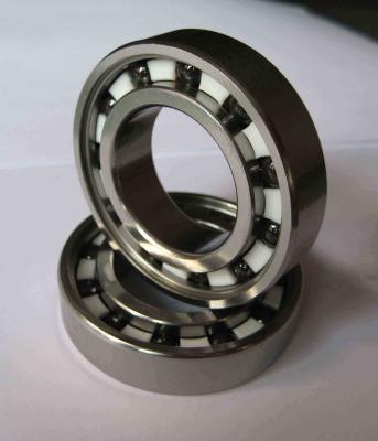Cina Cuscinetto a sfera ceramico 6316-C3 della gabbia ABEC-1 dei cuscinetti a sfera profondi d'ottone della scanalatura in vendita