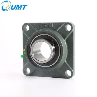 Cina Materiale flangiato quadrato ad alta velocità dell'acciaio al cromo dei cuscinetti UCF208 del blocchetto di cuscino in vendita