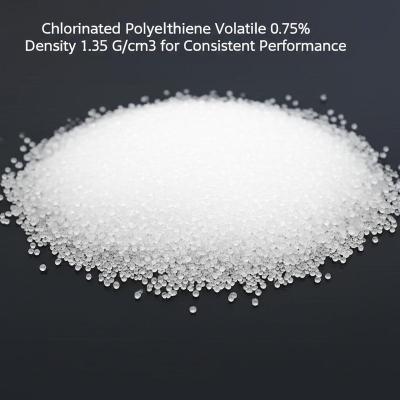 China Chlorinated Polyethylene Volatile 0.75% Density 1.35 G/cm3 for Consistent Performance for sale
