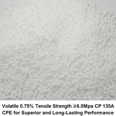 China Volatile 0.75% Tensile Strength ≥6.0Mpa CPE 135A for Superior and Long-Lasting Performance for sale