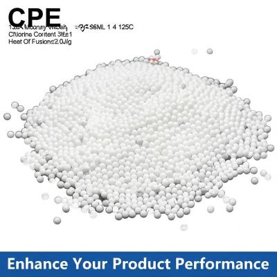 China CPE 135A Mooney Viscosity≤96ML 1 4 125C Chlorine Content 35±1 Heat Of Fusion≤2.0J/g Enhance Your Product Performance for sale