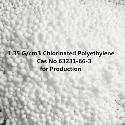 China 1.35 G/cm3 Density Chlorinated Polyethylene Cas No 63231-66-3 for Production for sale