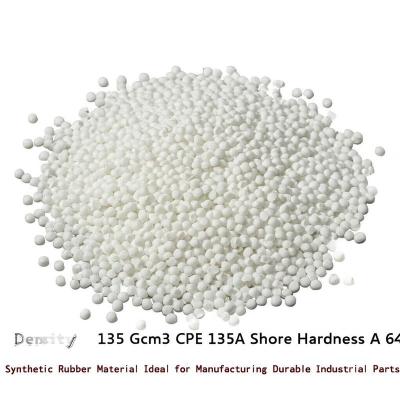 China Density 135 Gcm3 CPE 135A Shore Hardness A 64 Synthetic Rubber Material Ideal for Manufacturing Durable Industrial Parts for sale