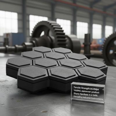 China Tensile Strength≥6.0Mpa YAXING elastomer product offering Shore Hardness A below 64 percent designed for demanding industrial environments for sale
