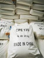 China High Density CPE 135A Chlorinated Polyethylene Rubber Compatible 35% Chlorine 1.22 g/ml Density for sale