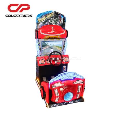 China Certificado CE Máquina de jogos de corrida de arcade para crianças com função de moeda para entretenimento interior à venda