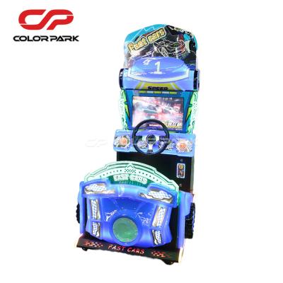Cina Macchina da gioco per giochi arcade di corse a monete per bambini per divertimenti interni Materiale plastico in vendita