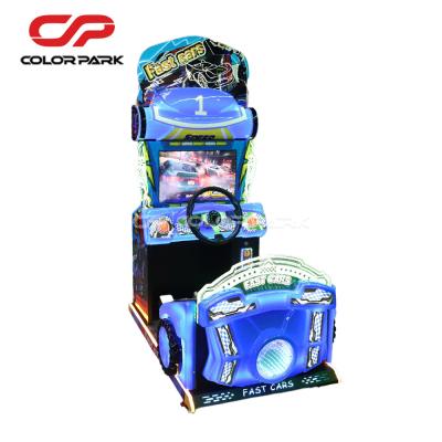 Cina Macchina da gioco per giochi arcade di corse a monete per bambini per divertimenti interni Materiale plastico in vendita