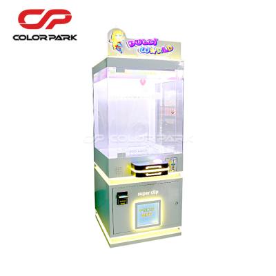 中国 シリーズ ミニスナックマシン コイン操作 アークードクレーン爪ゲーム 販売のため