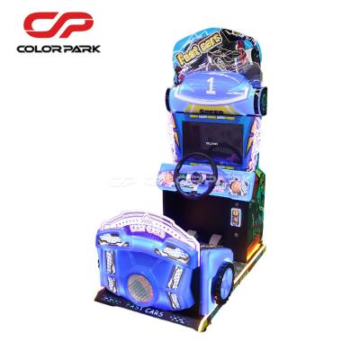 Cina Materiale di plastica Gioco arcade di corse a monete per bambini per intrattenimento interno in vendita