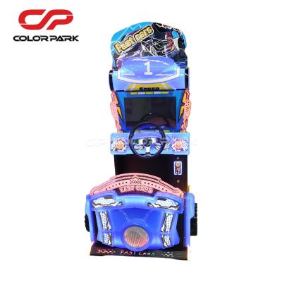 Cina Materiale di plastica Gioco arcade di corse a monete per bambini per intrattenimento interno in vendita