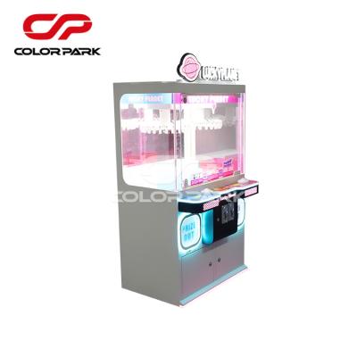 中国 アミューズメントゲームセンター シリーズ アークード クレーン クロー コイン操作 2人用のミニスナックマシン 販売のため