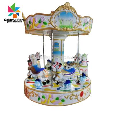 China 6 jogadores Swing Machine para crianças Parque de diversões Simulador Cavalo Turn Coin Operado à venda