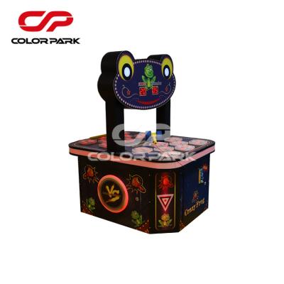 Cina Centro giochi di divertimento Parco colorato Intrattenimento interno Arcade 2 Giocatori che colpiscono la rana in vendita