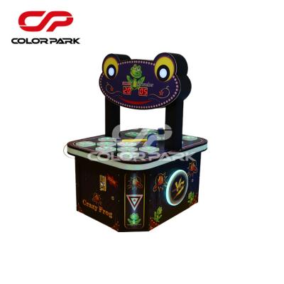 Cina Centro giochi di divertimento Parco colorato Intrattenimento interno Arcade 2 Giocatori che colpiscono la rana in vendita