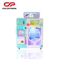 China Indoor Full Automatic Cotton Candy Vending Machine 90x80x200cm with CE Certification for sale