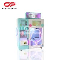 China Indoor Full Automatic Cotton Candy Vending Machine 90x80x200cm with CE Certification for sale