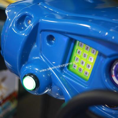 China Colorido simulador de condução de luxo Parque operado por moedas H2 Overdrive Arcade Racing Car Game Machine à venda