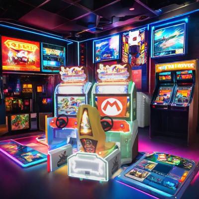 Cina Rev Up il tuo Arcade con il nostro Monete-operato Car Racing Multi-Game Borda Età 3 Anni in vendita