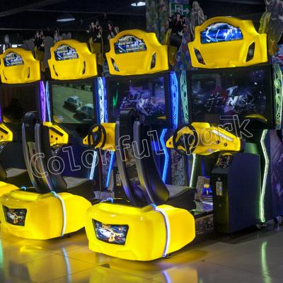 Cina Parco a monete Split Seconda macchina da gioco arcade di auto da corsa per centri di divertimento in vendita
