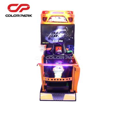 Cina Materiale di plastica Automobil Racing Arcade Machine Simulatore multi-gioco a monete 3 anni in vendita