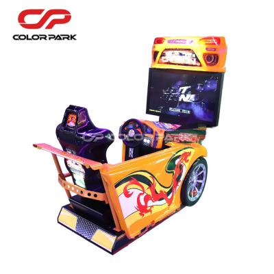 Cina Materiale di plastica Automobil Racing Arcade Machine Simulatore multi-gioco a monete 3 anni in vendita