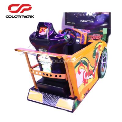 Cina Materiale di plastica Automobil Racing Arcade Machine Simulatore multi-gioco a monete 3 anni in vendita