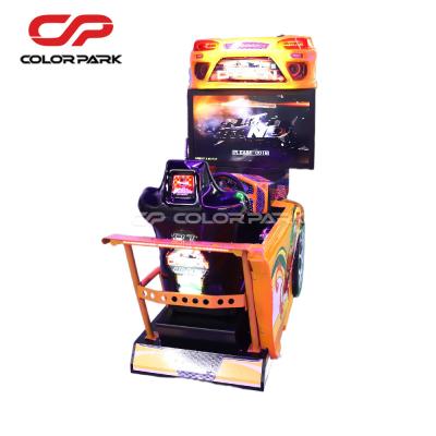Cina Materiale di plastica Automobil Racing Arcade Machine Simulatore multi-gioco a monete 3 anni in vendita
