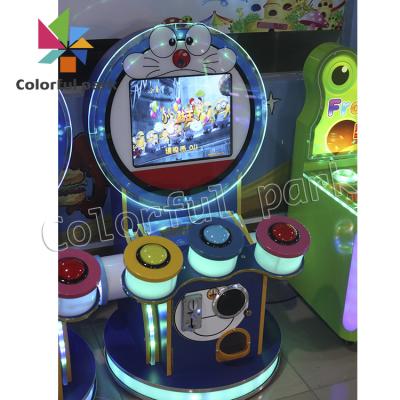 中国 屋内アケードゲーム 販売 面白いシミュレーター ドラム 音楽 キッズ コイン操作ゲームマシン 販売のため
