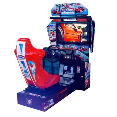 Cina Metal Construction 1-Player Outrun Car Racing Arcade Game Machine per età 3 anni in vendita