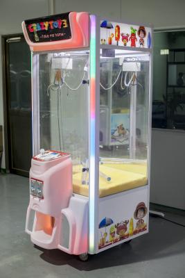 中国 娯楽機能 アークードクレーン クローコイン操作玩具機械 CE証明書 販売のため