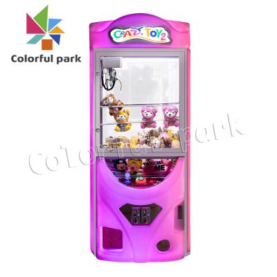 China Arcade Crane Claw Coin-operated Toy Machine met amusement functie en is op maat Te koop