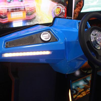 Cina Amusement Game Centers Materiale di plastica Simulatore di guida dinamico di lusso a monete in vendita