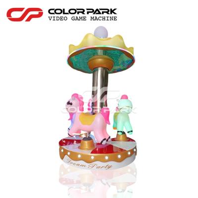 Cina 3 giocatori Parco di divertimenti Gioco macchina per bambini Simulatore Turn Horse Gioco moneta gestito Kiddy Rides in vendita