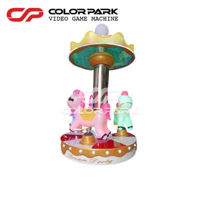 Cina 3 giocatori Parco di divertimenti Gioco macchina per bambini Simulatore Turn Horse Gioco moneta gestito Kiddy Rides in vendita