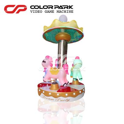 Cina 3 giocatori Parco di divertimenti Gioco macchina per bambini Simulatore Turn Horse Gioco moneta gestito Kiddy Rides in vendita