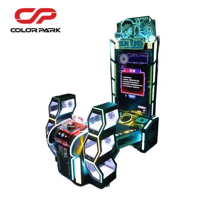 Cina Grandi divertimenti Parco colorato Macchina arcade Divertimento Amusement pistole Target Coin Operato Giochi Machine Shooting Video Game in vendita